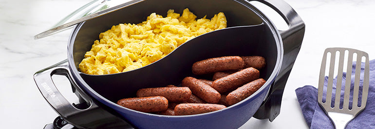 Electric Skillet with Divider | The Cookware Company (USA), LLC
