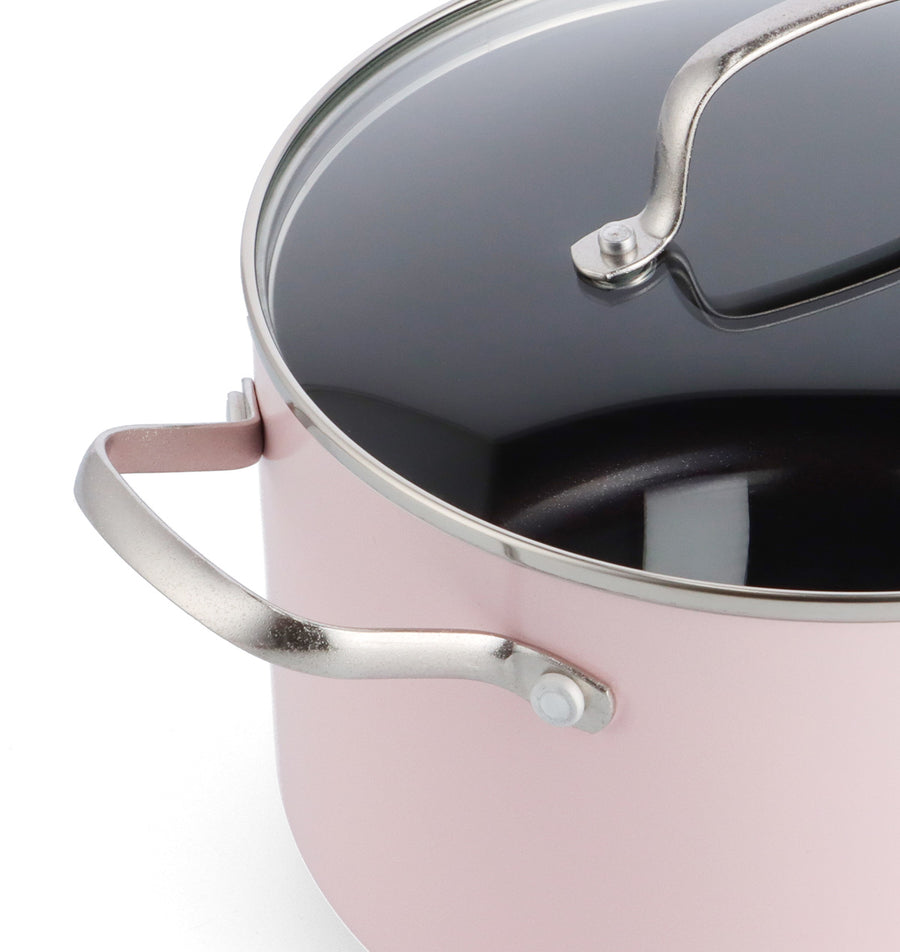Blue Diamond Pink 12-Piece Cookware Set | The Cookware Company (USA), LLC