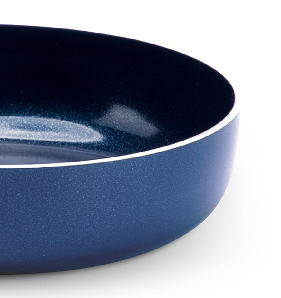 Blue Diamond Classic 5-Quart Sauté Pan with Lid and Helper Handle | The ...