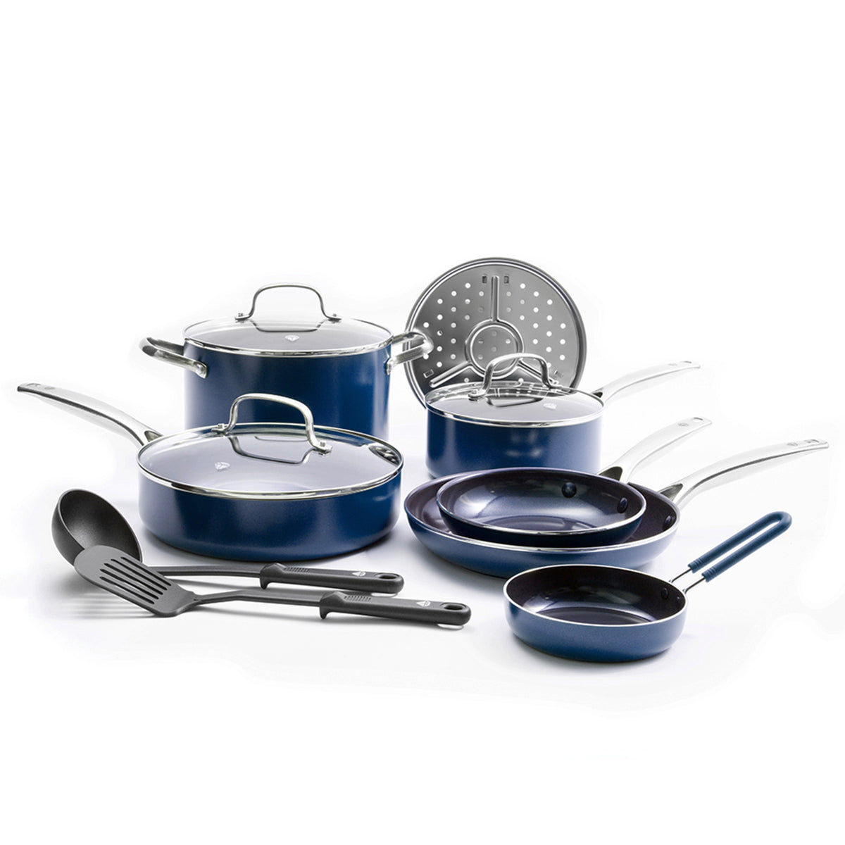 Blue Diamond Classic 12-Piece Cookware Set | The Cookware Company (USA), LLC