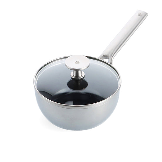 Blue Diamond Triple Steel 1-Quart Chef's Saucepan with Lid | The ...
